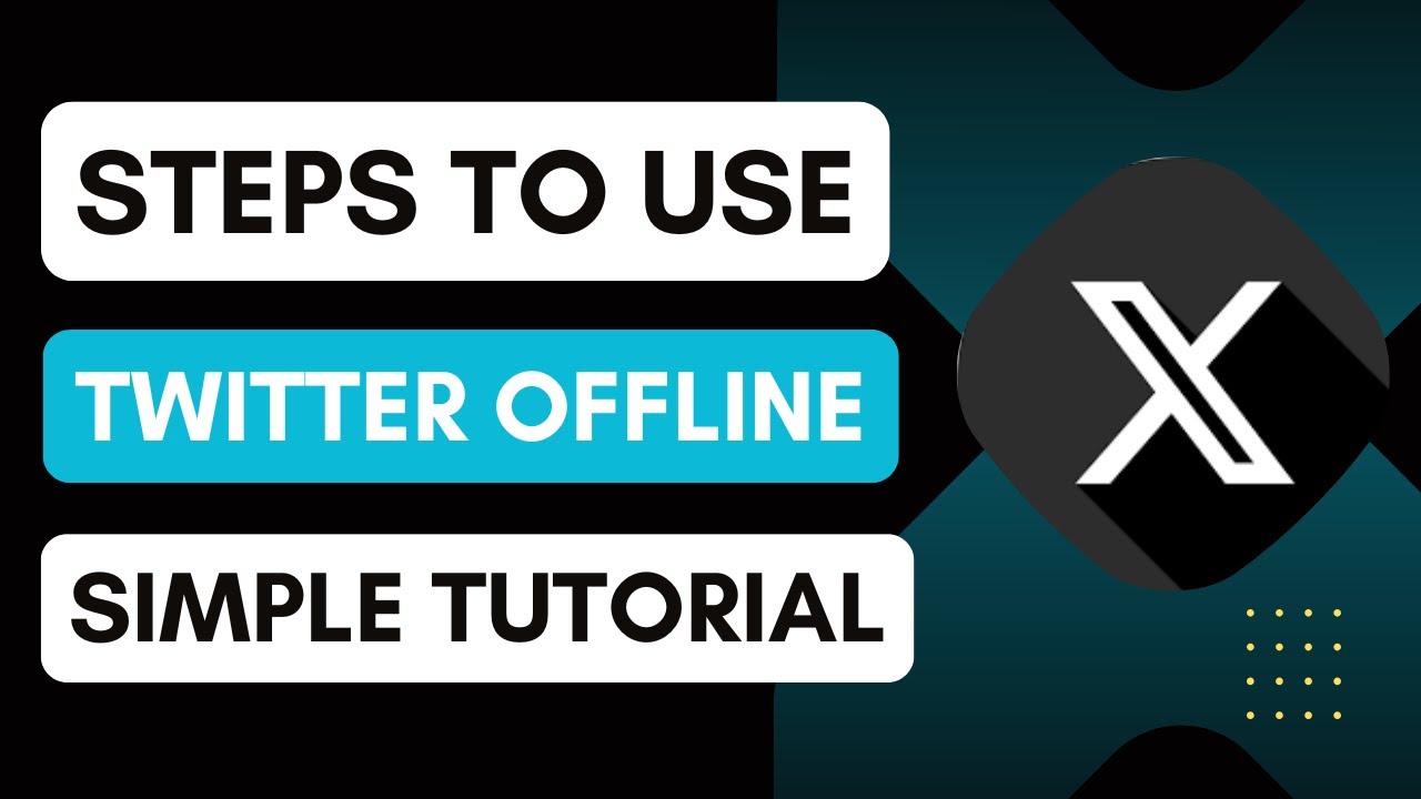 How To Use Twitter Offline - YouTube