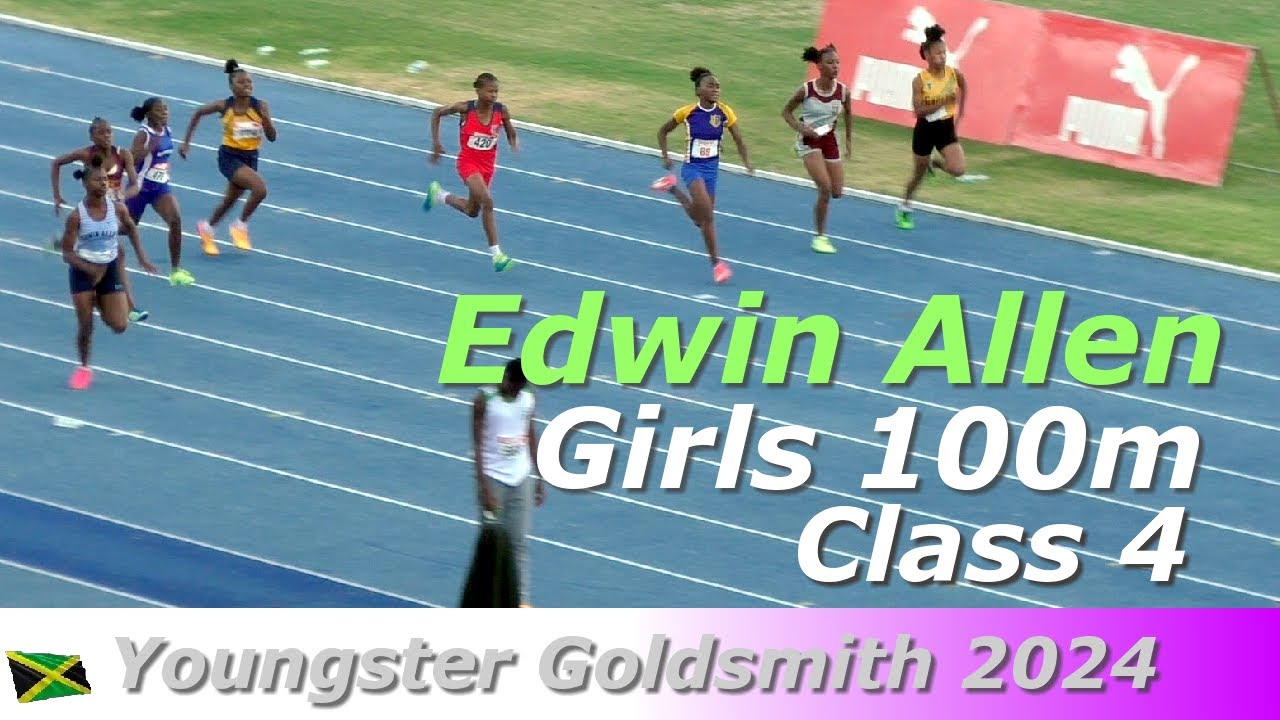 Tashana GODFREY | Edwin Allen | Makaila MCDONALD | Girls 100m Class 4 ...