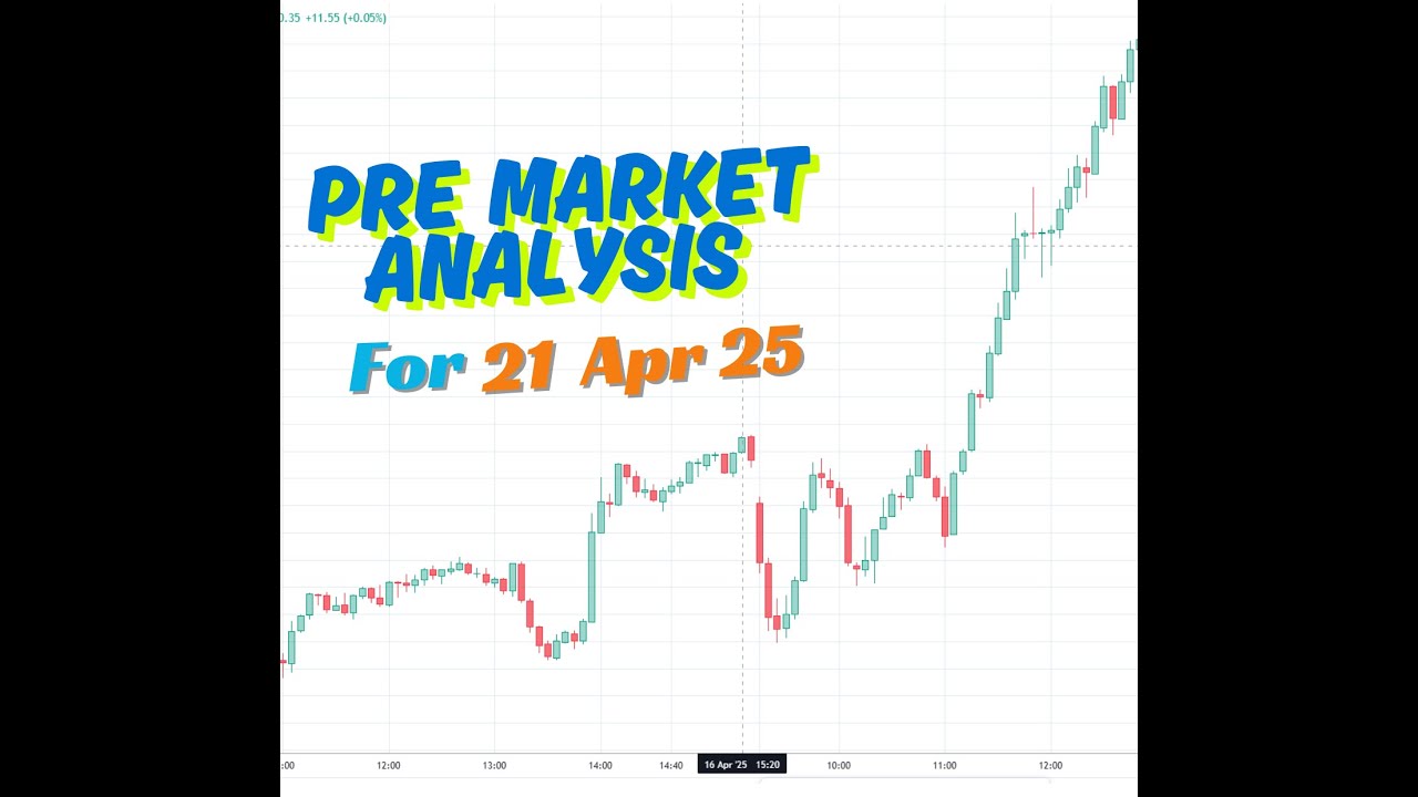PRE Market Analysis | For 21 Apr 25 - YouTube