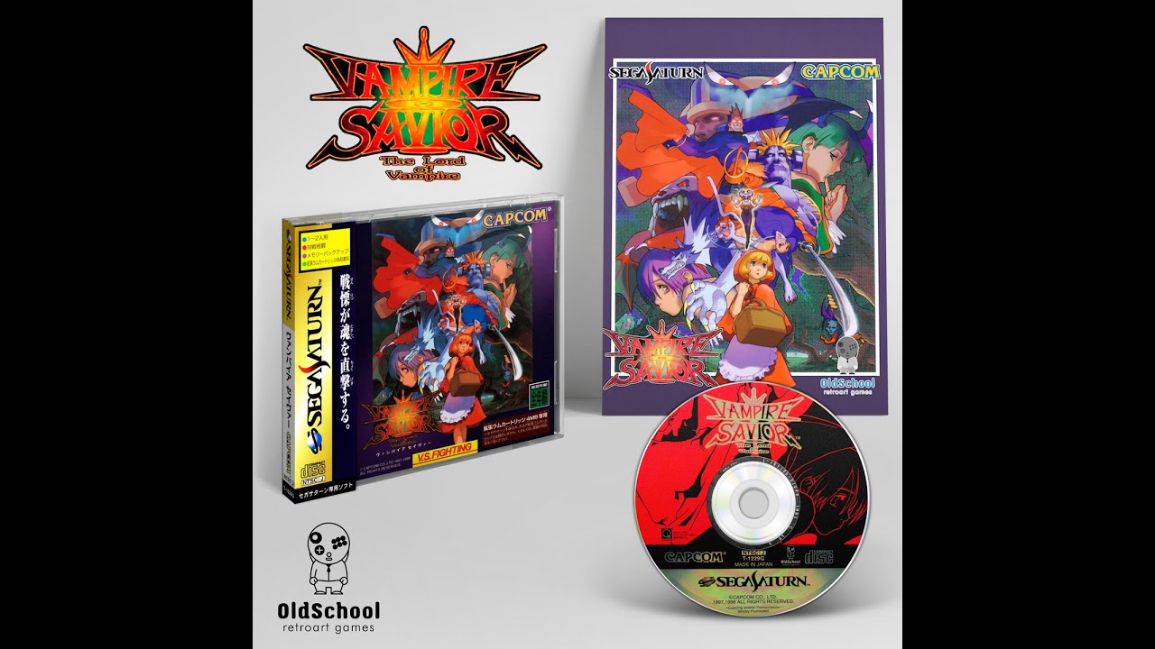 Vampire Savior - Oldschool Retroart Games (Projeto 14) - YouTube