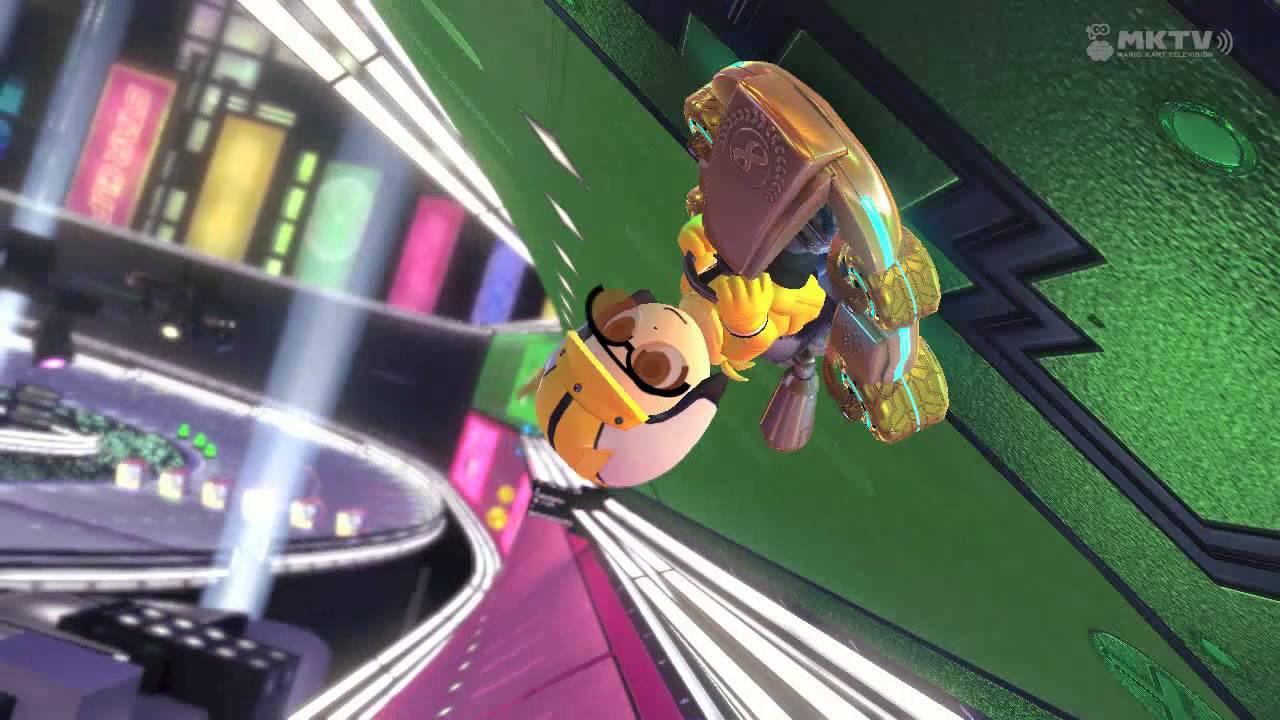 Wii U - Mario Kart 8 - Electrodrome - YouTube