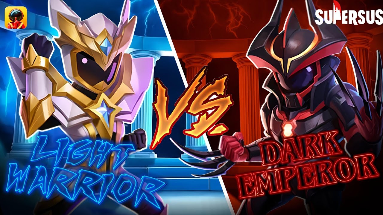 LIGHT WARRIOR VS DARK EMPEROR WHO IS BEST ? 💀💀 || DEMON KING GAMING ...