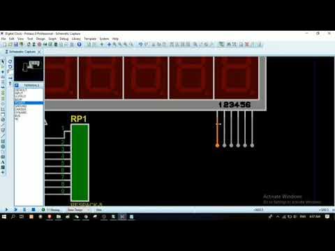 Digital clock using 8051 microcontroller - YouTube