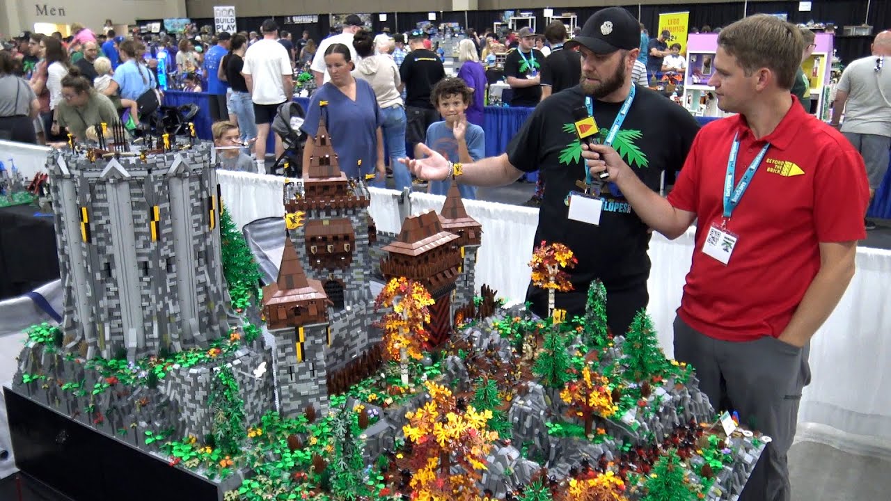 LEGO Forest Stronghold Castle Battle | Brick Finds & Flips