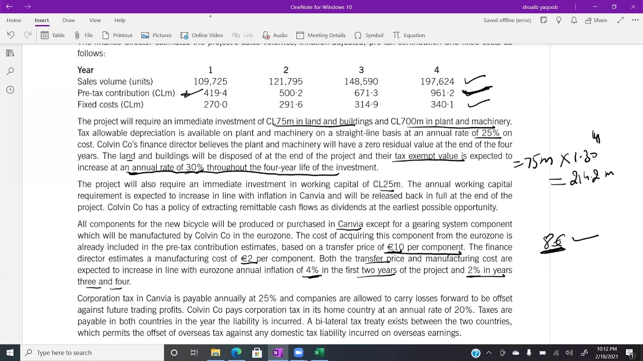 ACCA,AFM,Past paper Discussion Colvin CO Sep/Dec 2020 - YouTube