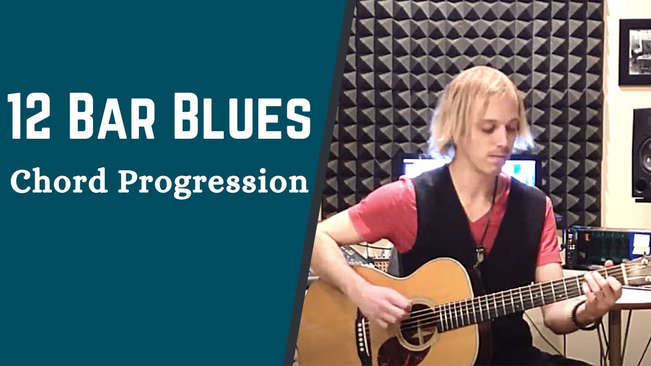 How to Play a 12 Bar Blues Chord Progression in the Key of E - Acoustic ...