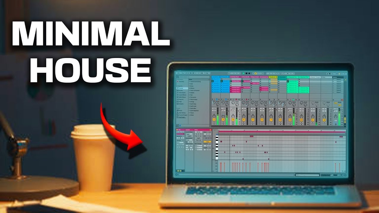 How to Make MINIMAL HOUSE in Ableton - YouTube
