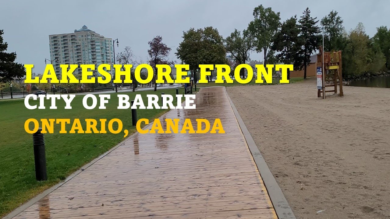 LAKESHORE FRONT, City of Barrie, Ontario - YouTube