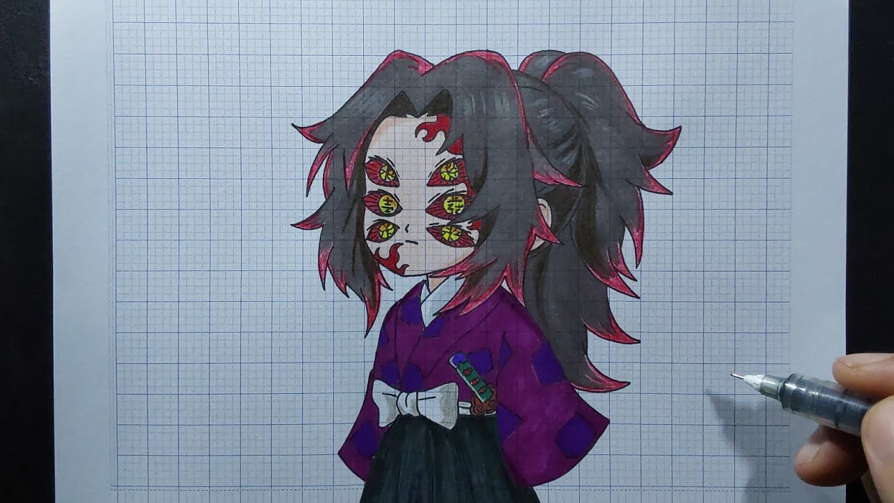 Vẽ Kokushibo chibi - YouTube