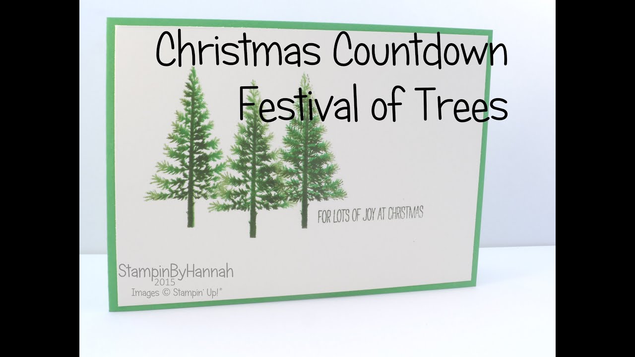 Christmas Countdown | Festival of Trees - YouTube