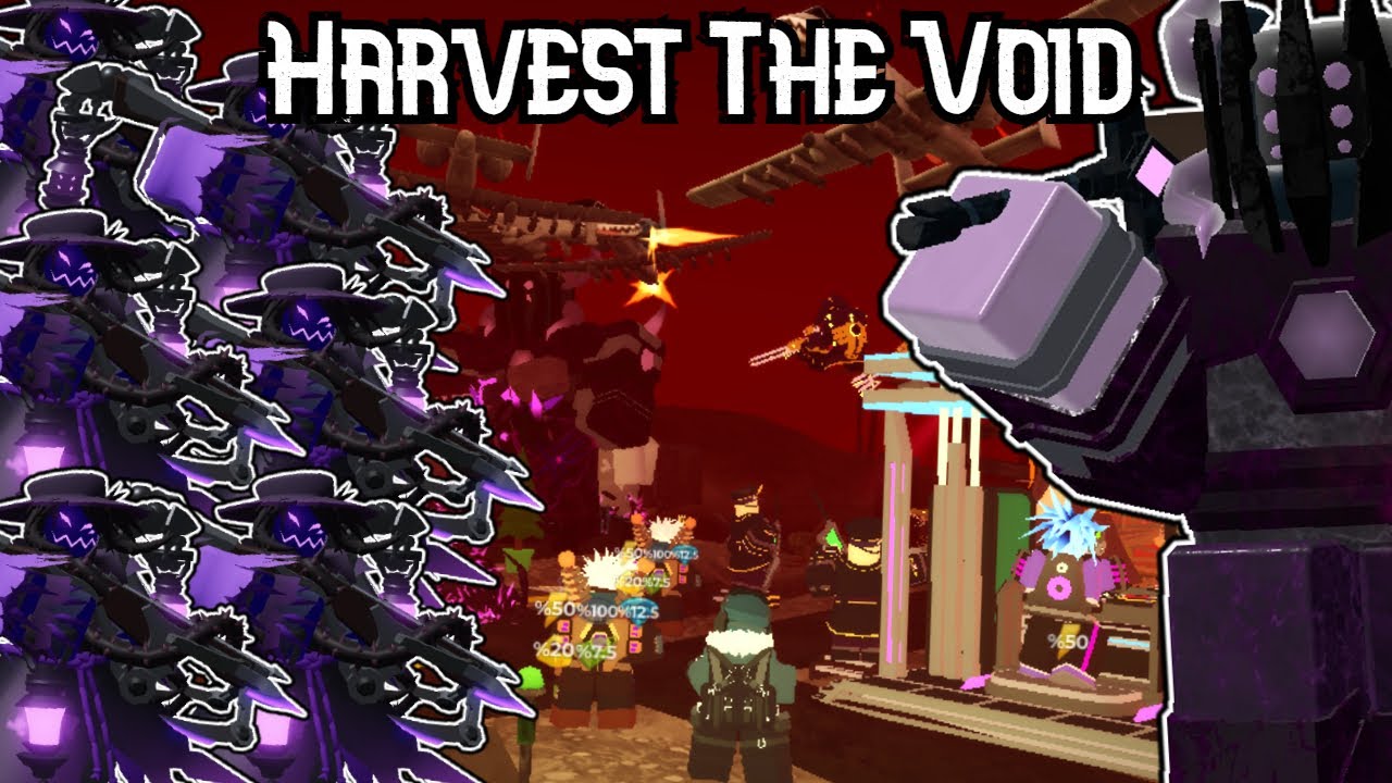 GET THE WASTELAND HARVESTER SKIN WITH THIS EASY HARDCORE STRATEGY || Harvest The Void - YouTube