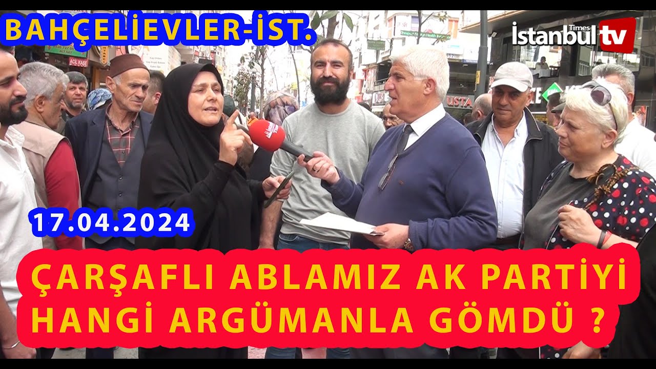 SAADET PARTİLİ ÇARŞAFLI ABLAMIZDAN AK PARTİYE KIRMIZI KART, ,ADAM ...