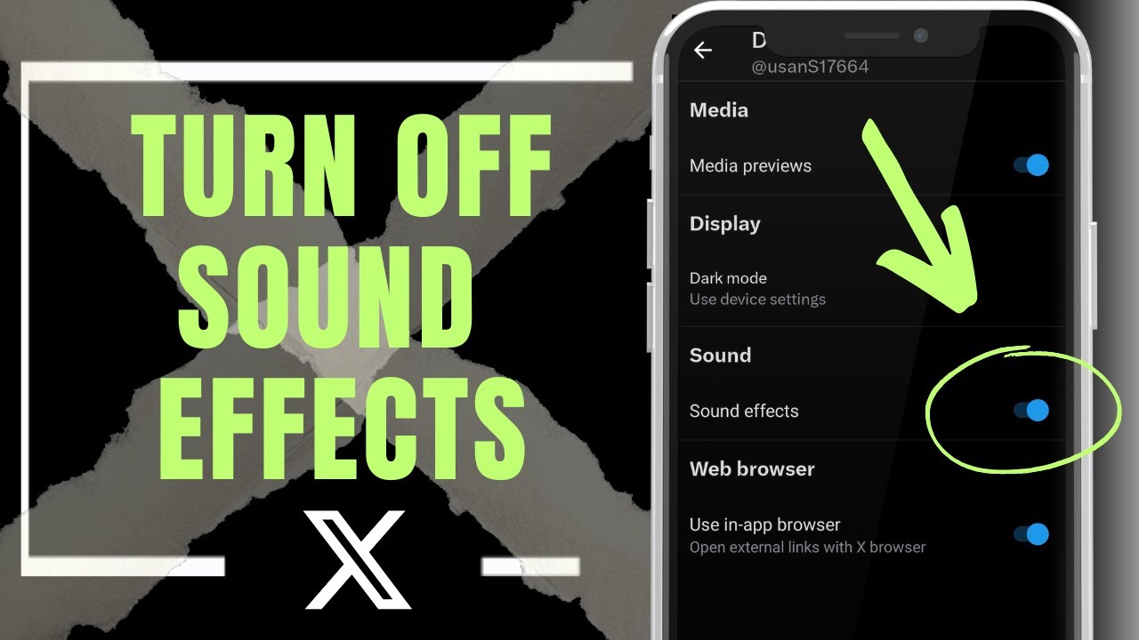 How To Turn Off Sound Effects On Twitter X | 2025 - YouTube