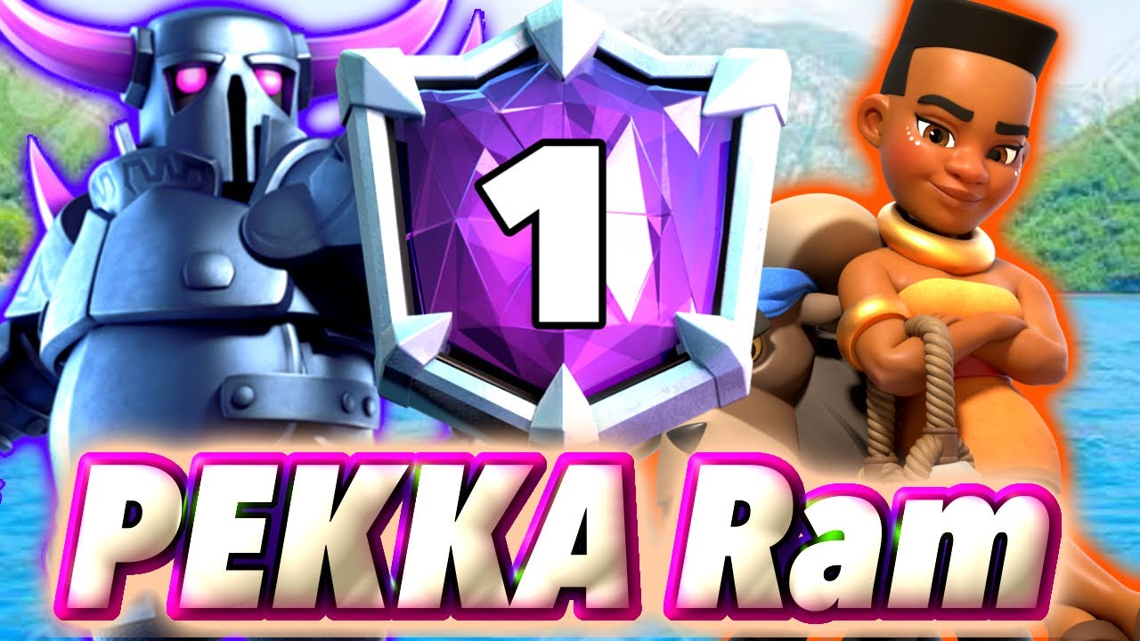 Go Top1 with PEKKA RAM LIGHTNING deck☺️-Clash Royale - YouTube