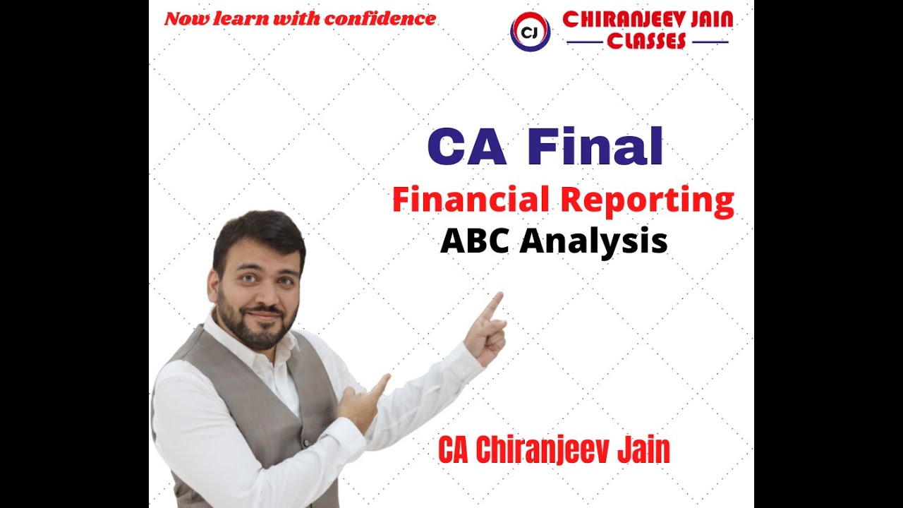 CA Final Financial Reporting - ABC and trend Analysis - YouTube