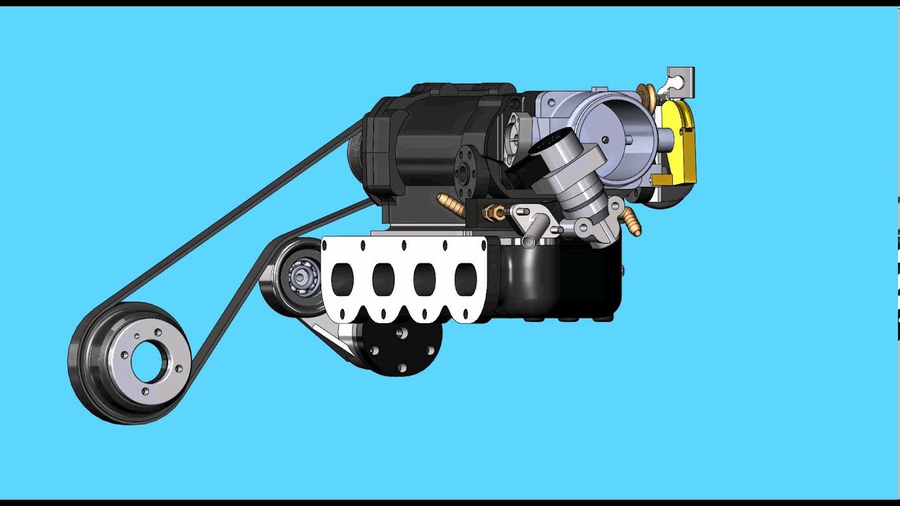 Fast Forward Superchargers Full kit assembly for a Miata MX5 - YouTube