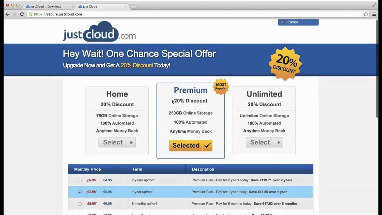 JustCloud Review - YouTube
