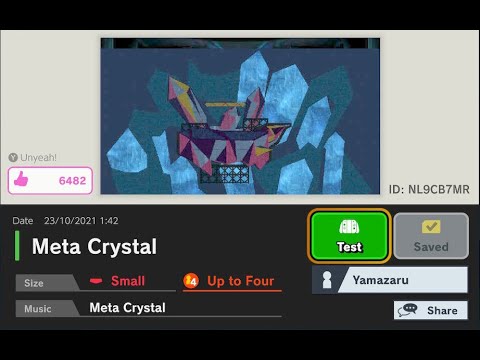 Super Smash Bros Ultimate - Custom Stage - Meta Crystal - YouTube