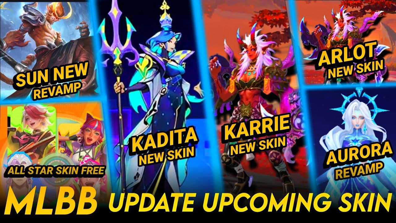 ALL STAR NEW SKIN | SKIN ALL STAR ESMERALDA FREE NEW SKIN KADITA MLBB ...