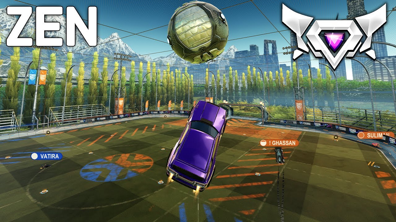ZEN Rocket League Gameplay (SSL 2v2) - YouTube