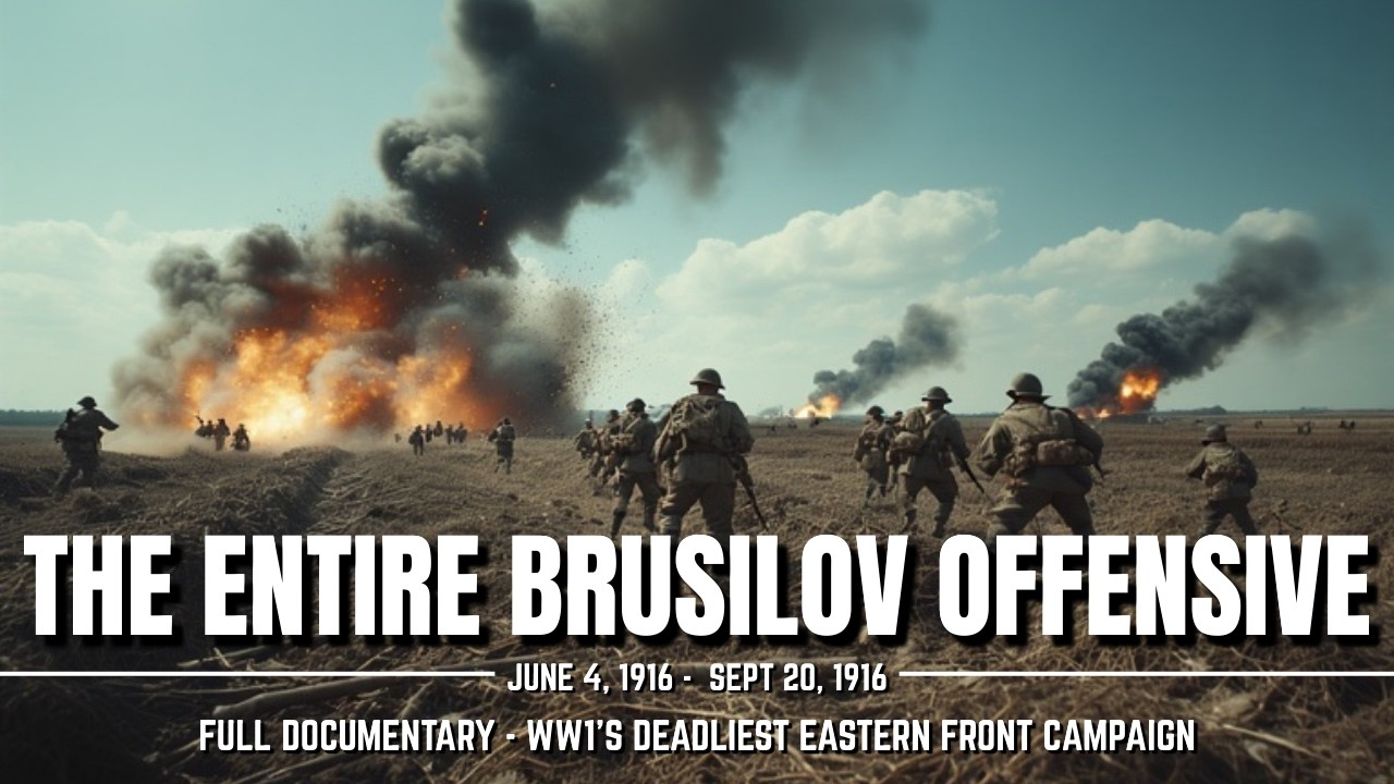 The ENTIRE Brusilov Offensive (1916) – WW1’s Deadliest Eastern Front ...