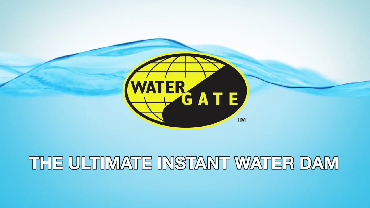 Quick Dam Water-Gate Portable Flood Barrier 14in.H x 50ft.L Model ...