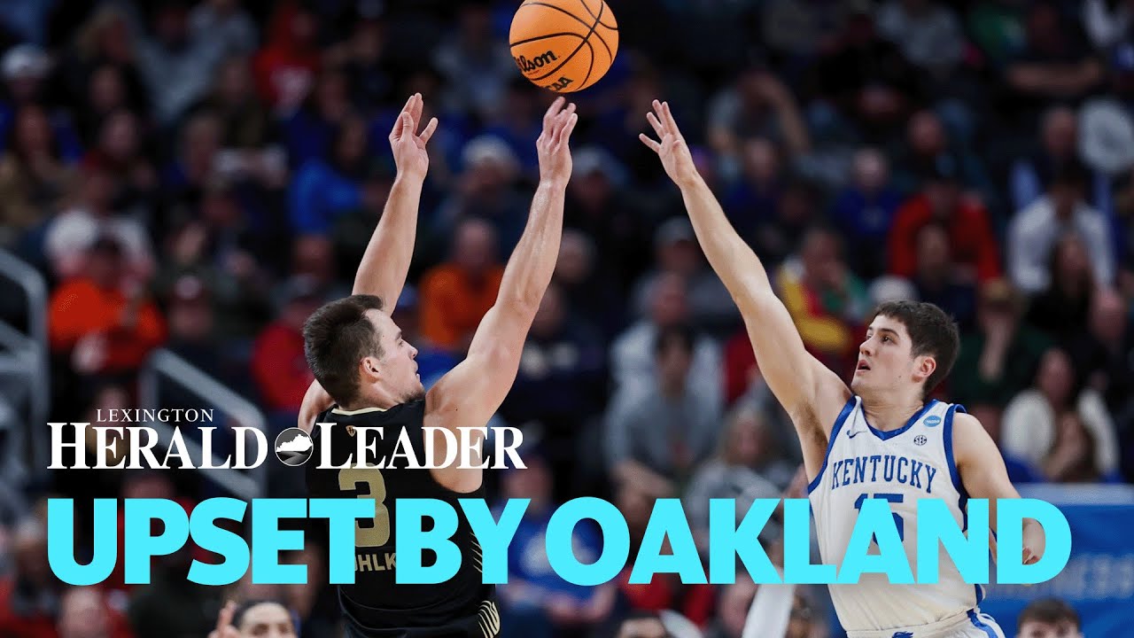 Bracket Buster! Oakland Upsets No. 3 Kentucky in First Round of NCAA ...