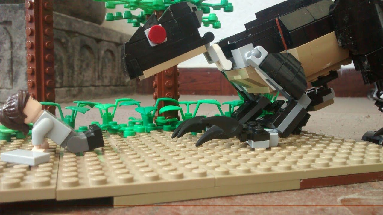 The Scorpius Rex is Hunting | Lego Jurassic World Camp Cretaceous - YouTube