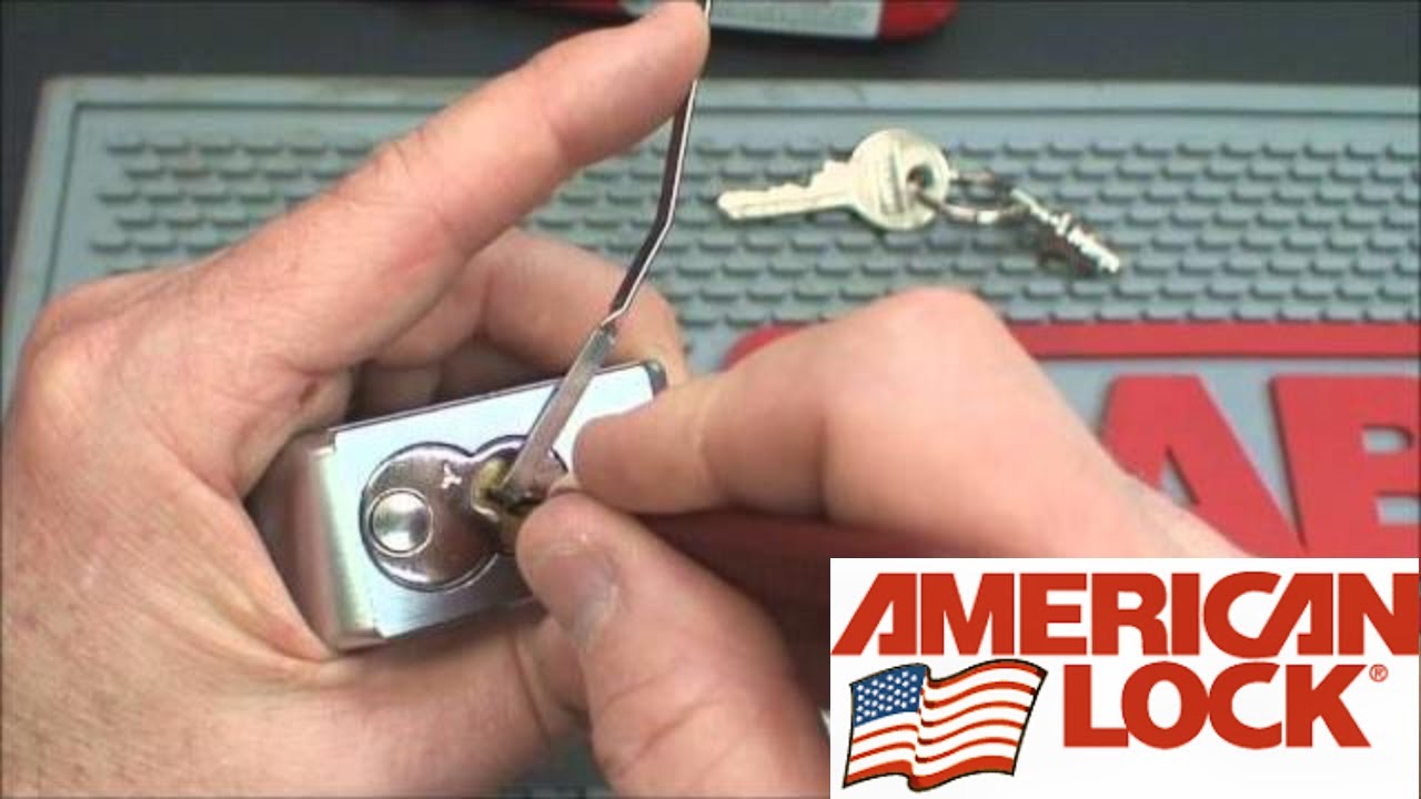 (67) American Series 700 Padlock Picked Open and Gutted - YouTube