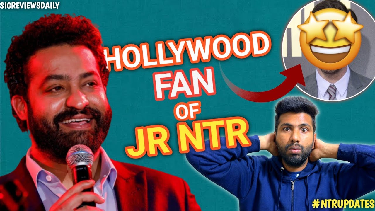 Hollywood Actor Fan of Jr NTR 😱 What is Jr NTR wearing at Oscars ...