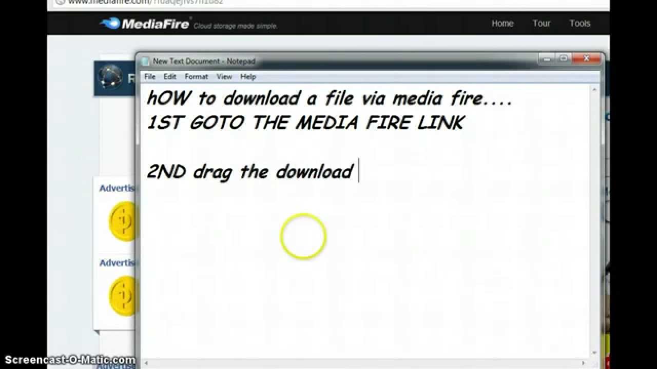 How to Download a file from MediaFire - YouTube