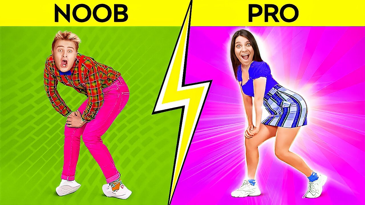 WE TESTED VIRAL ACROBATIC TRICKS! Flexibility Challenge | Coolest ...