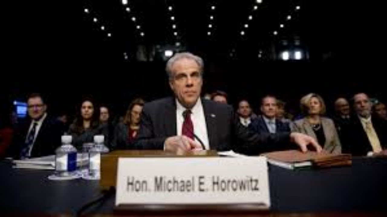 Rebroadcast: IG Horowitz 2nd Testimony To Senate on FISA, FBI Abuse ...