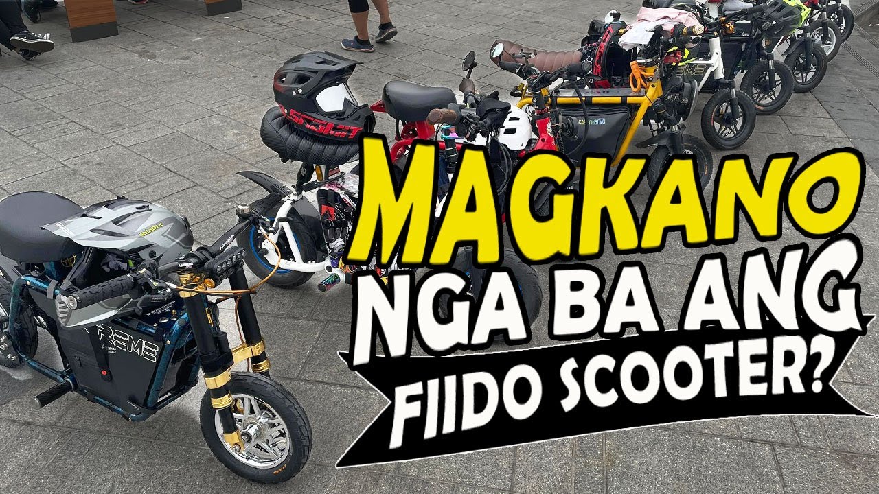 Magkano nga ba ang Fiido Q1 at Fiido Q1s Scooter | Fiido Modified - YouTube