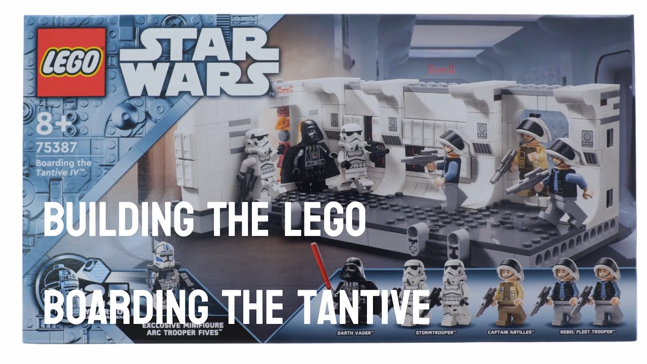 Building the lego boarding the tantive - YouTube