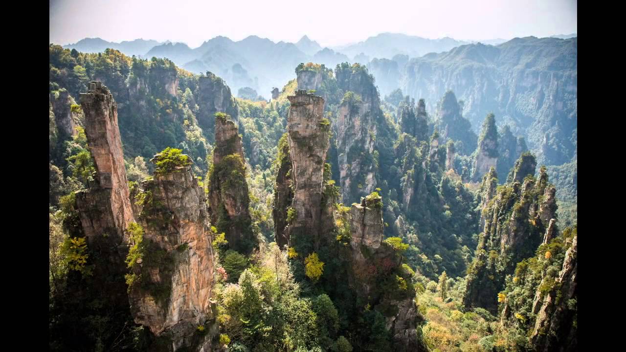 Zhangjiajie Wulingyuan Scenic Area China - YouTube