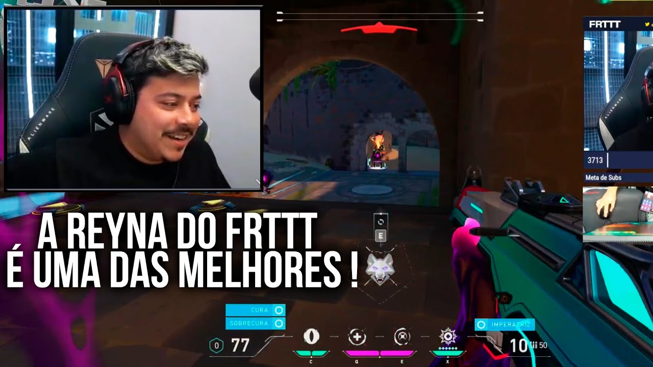 Frttt se não fosse streamer seria um grander player profissional - YouTube