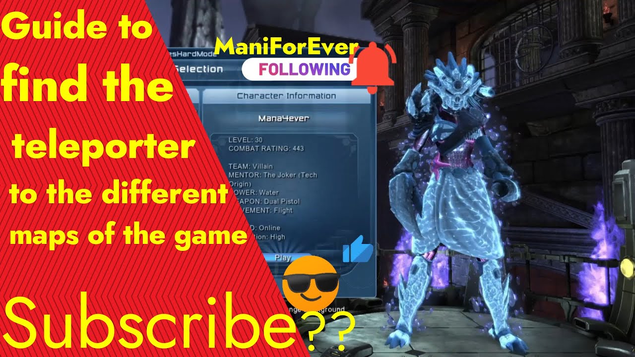 GUIDE TO FIND THE TELEPORTER, WHICH TAKES YOU TO THE DIFFERENT MAPS IN ...