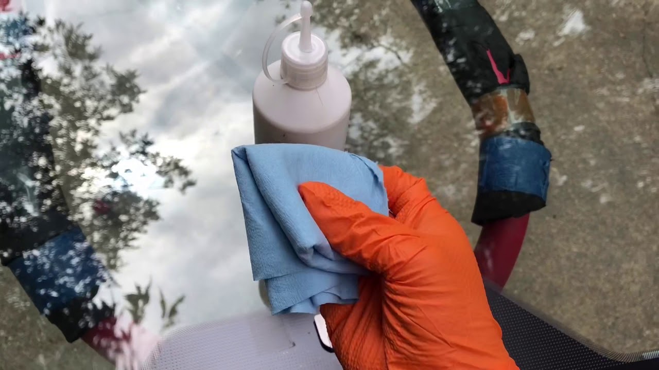 How to properly prep a windshield - YouTube