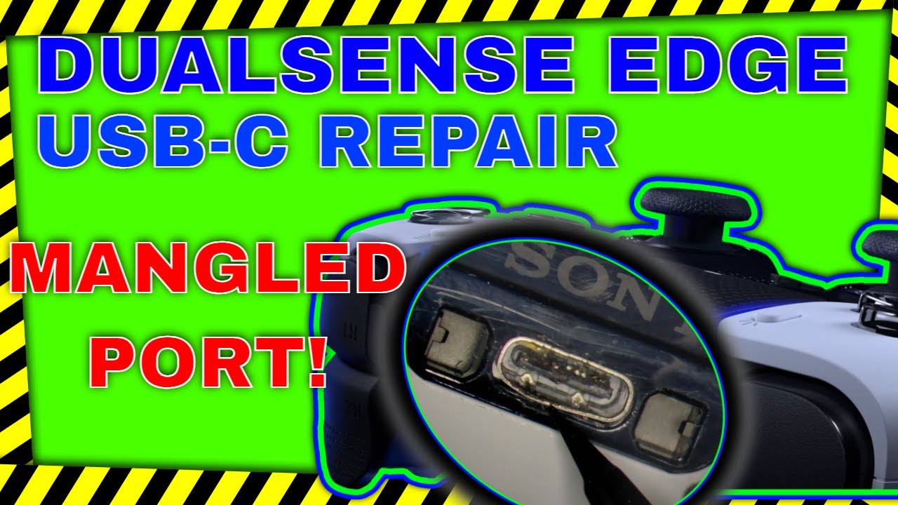 DualSense Edge PS5 Controller | USB-C Port Replacement - YouTube