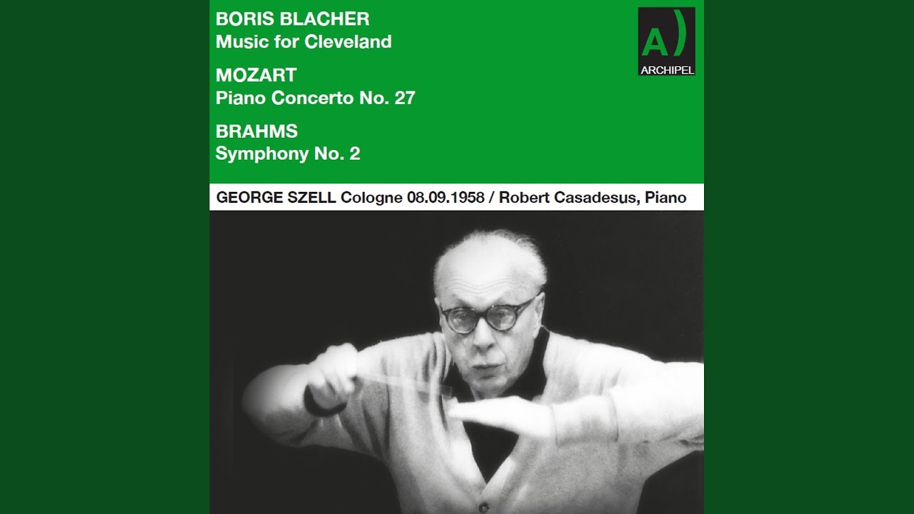 Piano Concerto No. 27 in B-Flat Major, K. 595: III. Allegro (Remastered ...