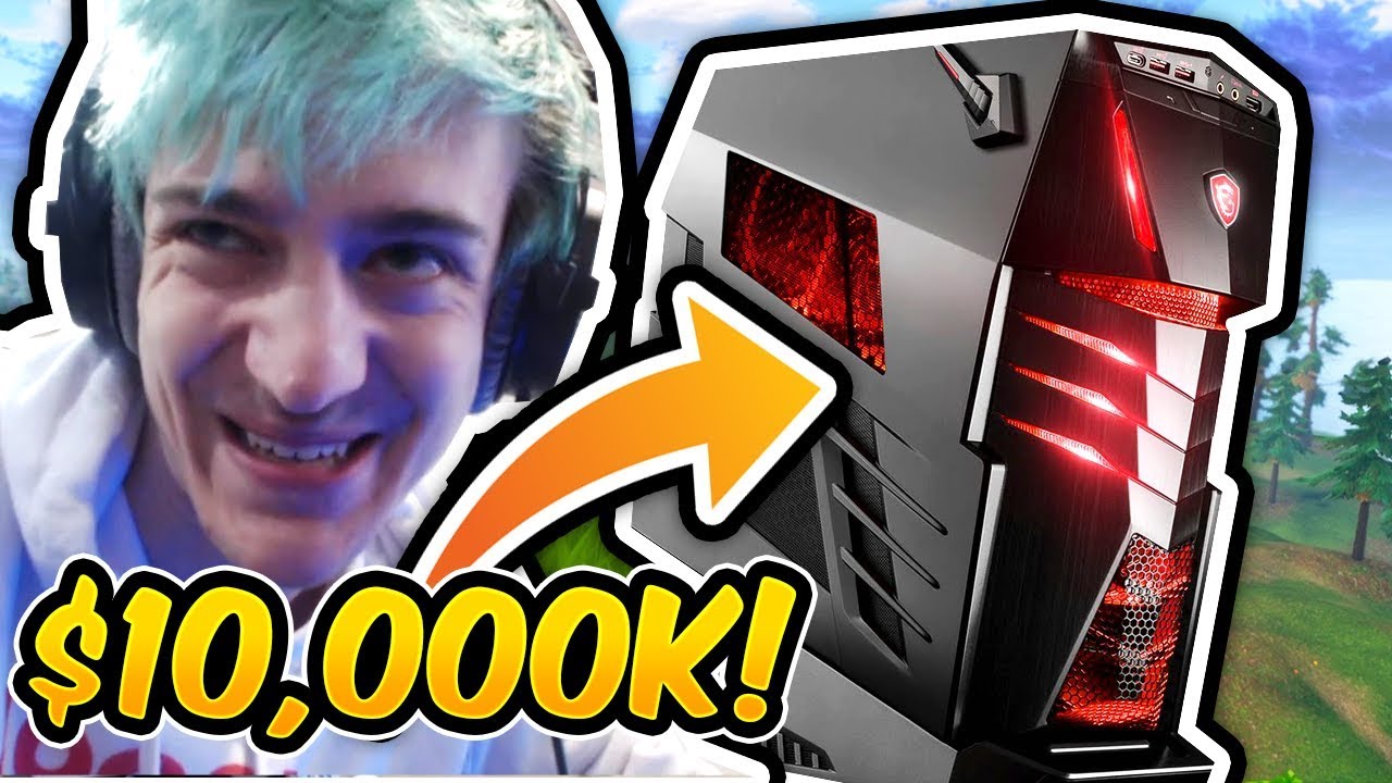 NINJA REVEALS HIS GAMING COMPUTER! NINJA'S GAMING SETUP - FORTNITE ...