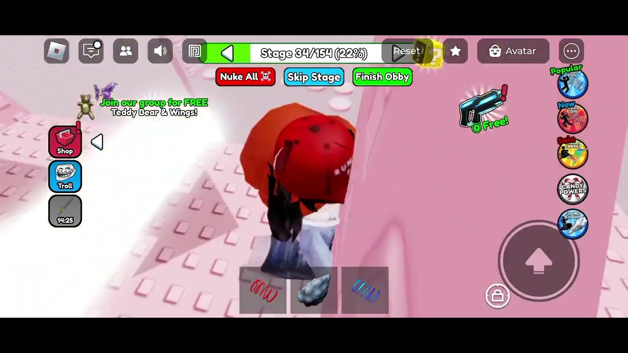 the pink tower game - YouTube