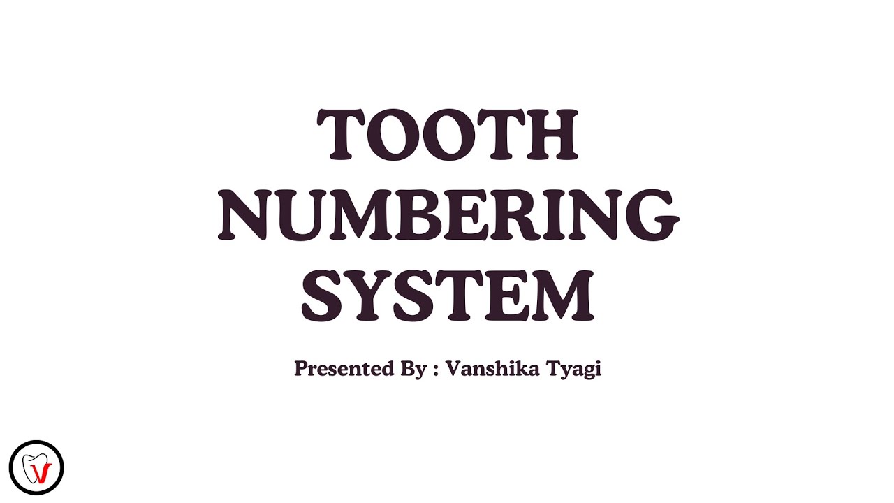Tooth numbering system (Palmer, Universal & FDI systems) | Dental ...