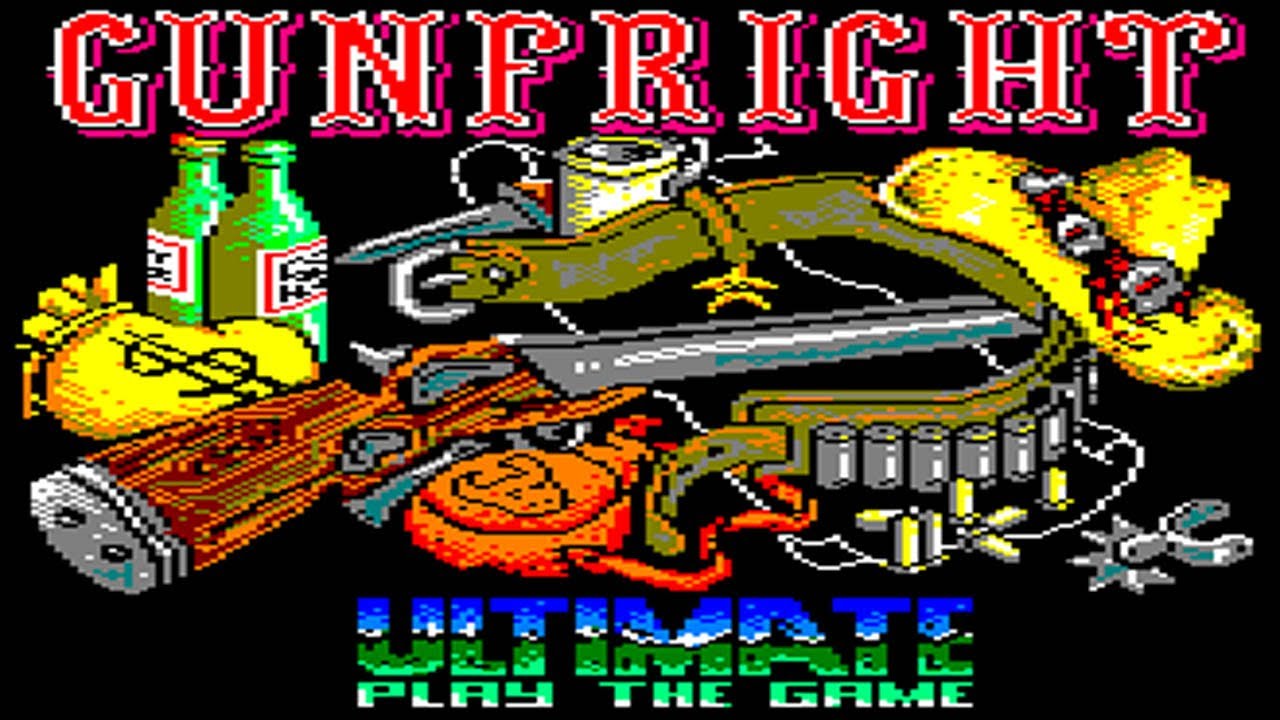 [Amstrad CPC] Gunfright - Longplay - YouTube