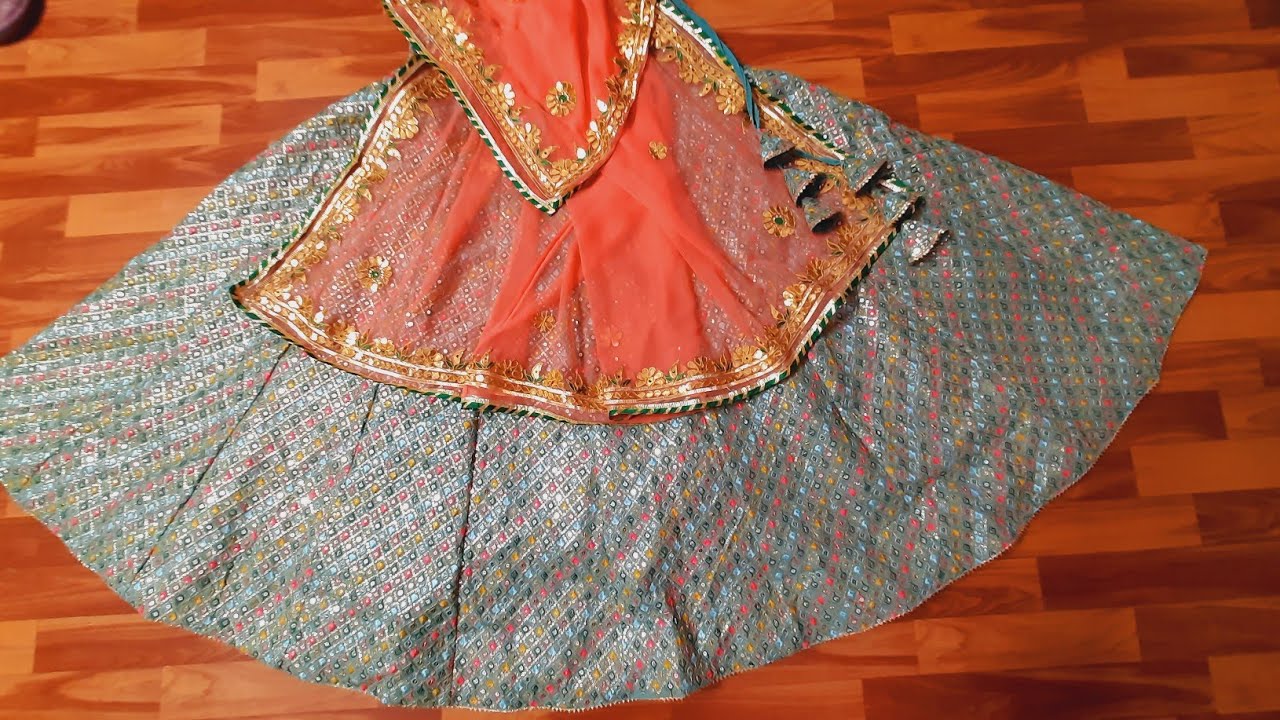 designer lehenga Odhani / लेटेस्ट डिजाइन ड्रेस 2024 - YouTube