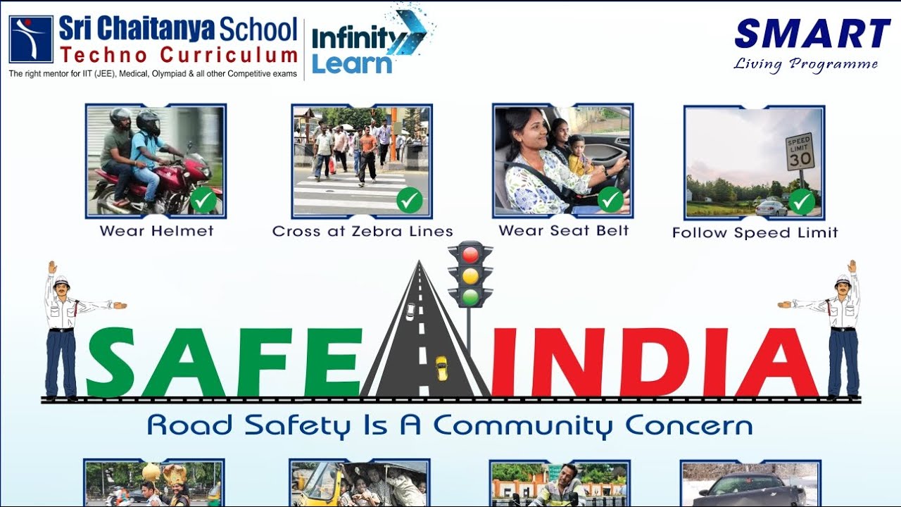 SAFE-INDIA,TRAFFIC RULES AWARENESS, Dr.B S RAO BHAVAN KRISHNA NAGAR(SRI ...