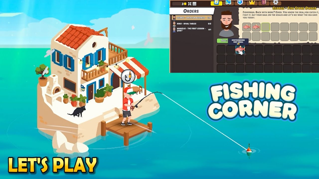 FISHING CORNER | 6 Minutes Walkthrough Gameplay (No Commentary) - YouTube