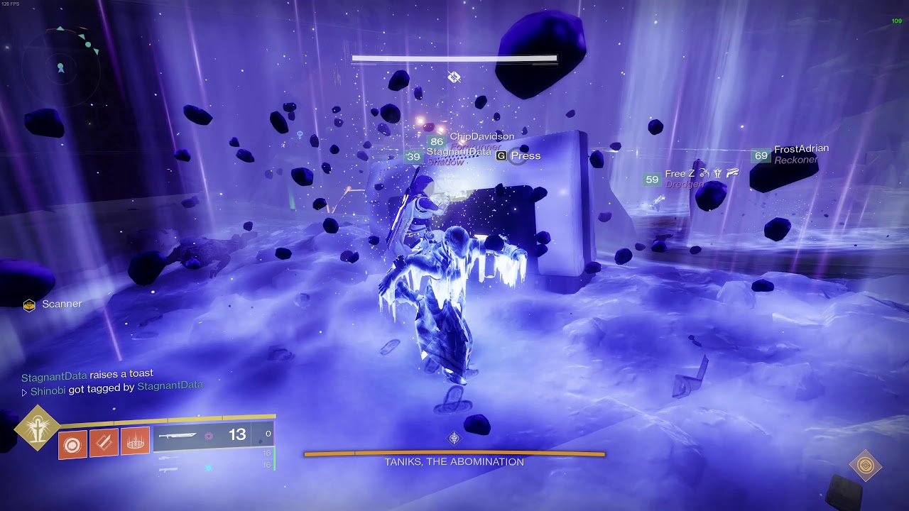 Frozen Emote Taniks Bug - YouTube