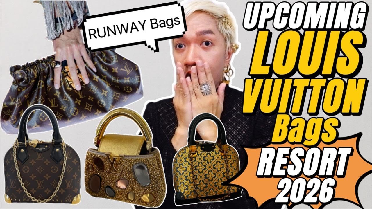 UPCOMING LOUIS VUITTON Bags Women's CRUISE 2026 RUNWAY Collection: ALMA ...